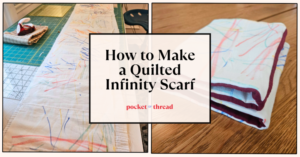 How to Sew a Quilted Baby Blanket | Pocket of Thread