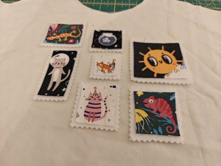 How to Make Fabric Stamp Appliques (and how to use them!) | Pocket of ...